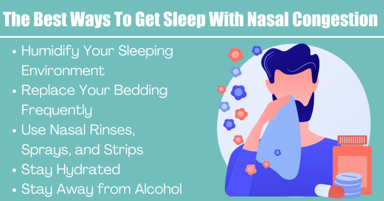 Best Position to Sleep with a Stuffy Nose | Sweet Island Dreams